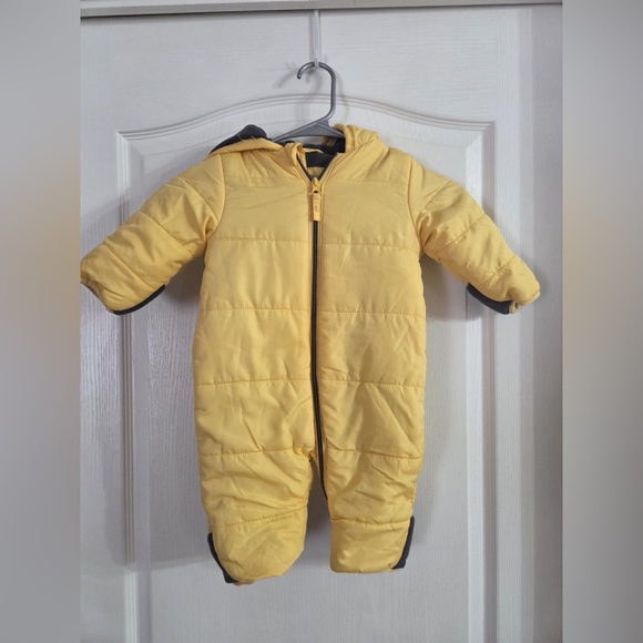 Wippette | One Pieces | Wippette Kids Yellow Snow Suit Hooded Full Zip ...